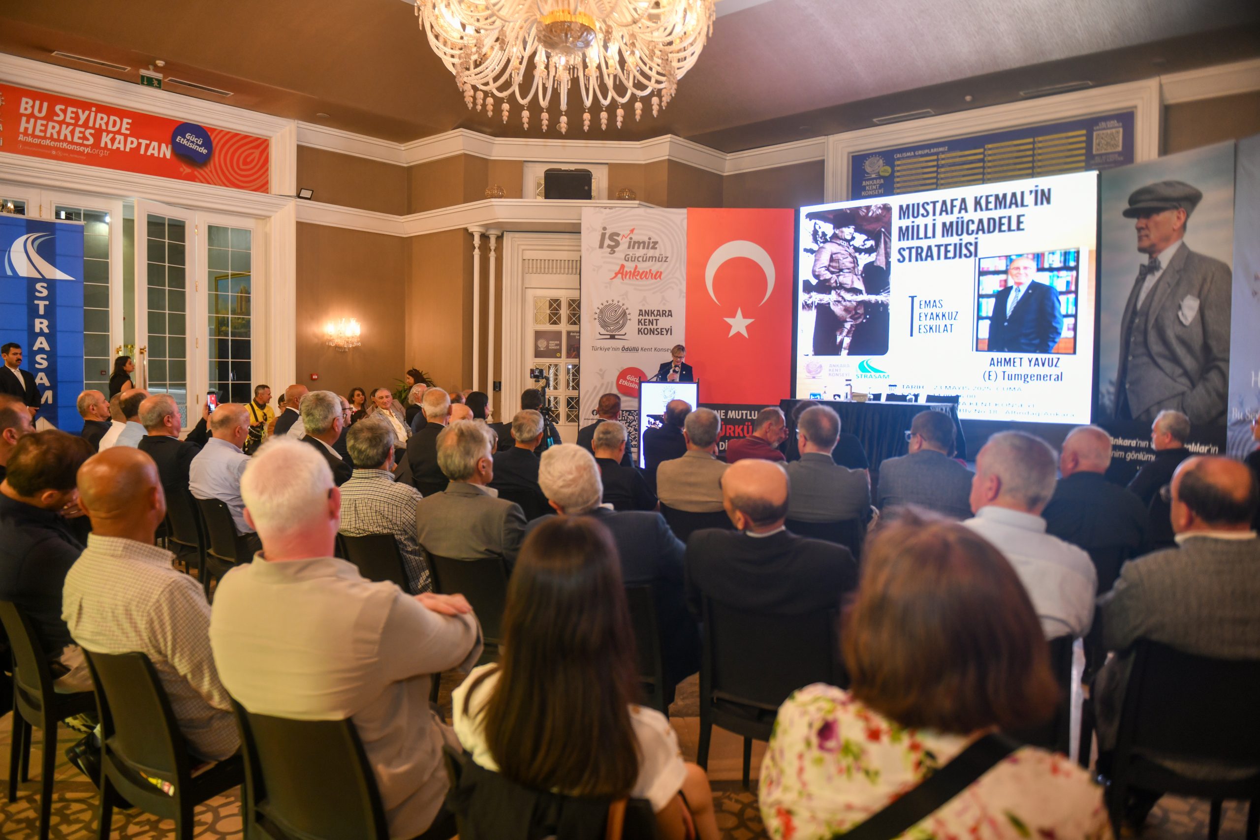 AKK’DE ESKİ TÜMGENERAL AHMET YAVUZ “MUSTAFA KEMAL’İN MİLLÎ MÜCADELE ...